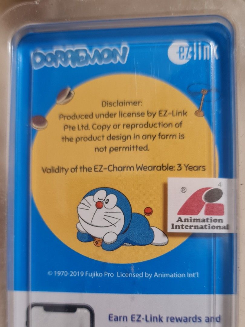 ez-link Adorable Doraemon Charm (Pair) 小丁当, Mobile Phones & Gadgets, Wearables & Smart Watches ...