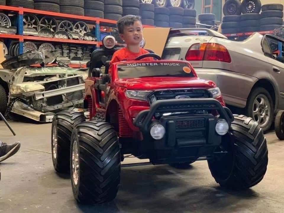 Ford monster truck ride on toy car for kids, Hobbies & Toys, Toys ...