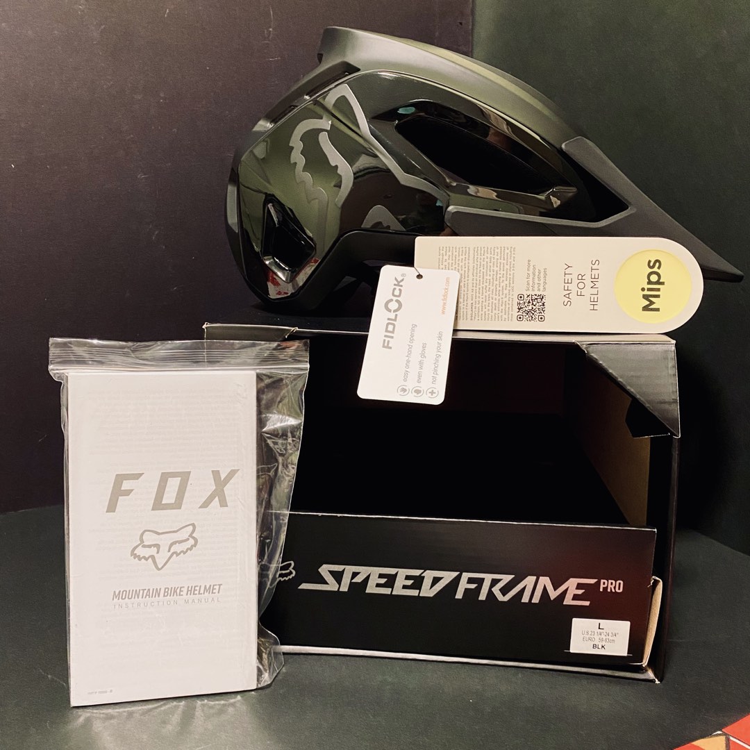 Fox Speed frame Pro MIPS helmet, Sports Equipment, Bicycles & Parts ...