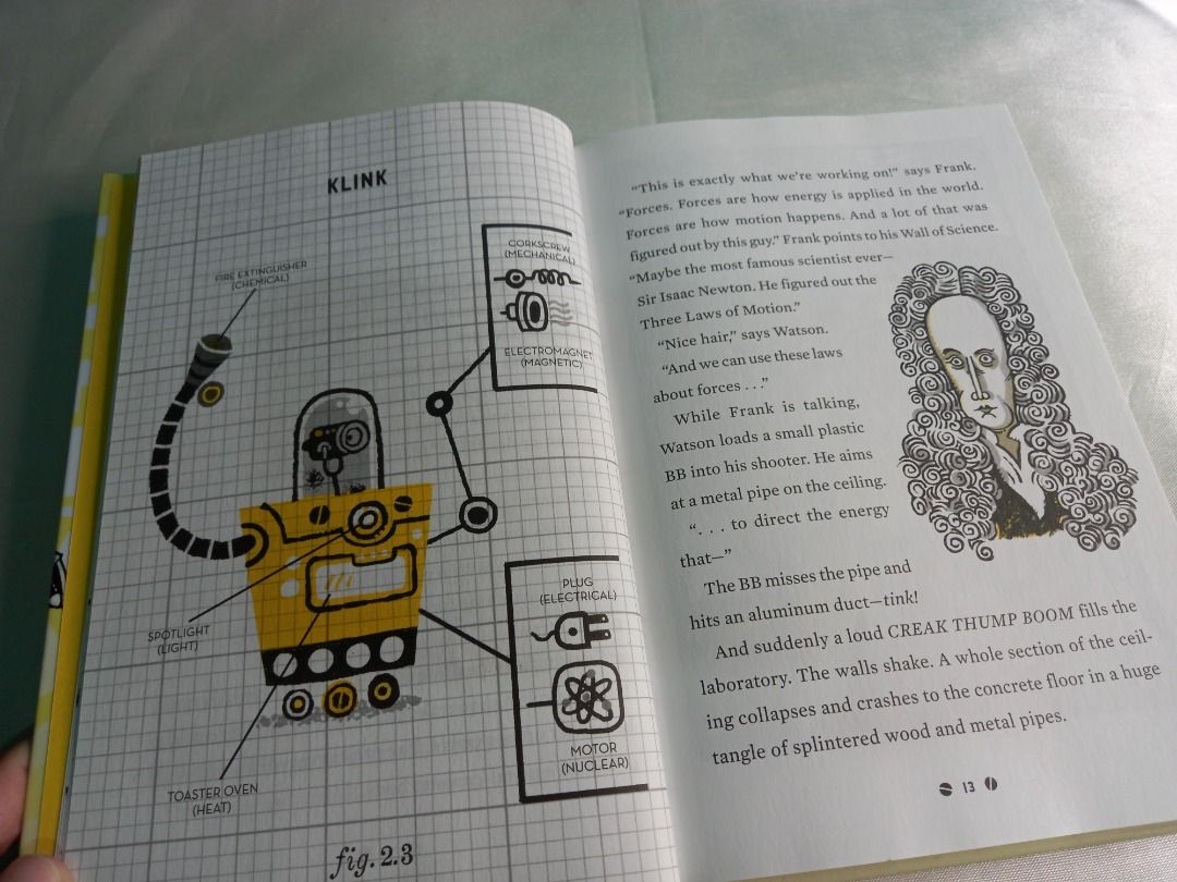 Frank Einstein And The Electro-Finger Book Hardbound, Hobbies & Toys ...