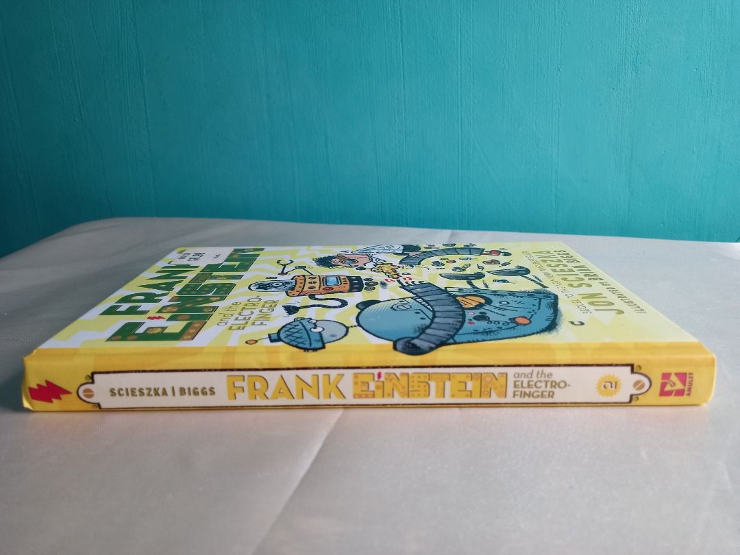 Frank Einstein And The Electro-Finger Book Hardbound, Hobbies & Toys ...