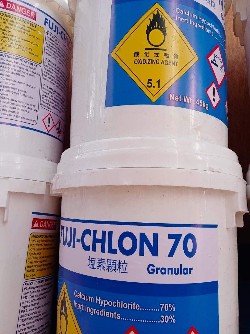 Fuji-Chlon Pool Chlorine Disinfectant, Beauty & Personal Care ...