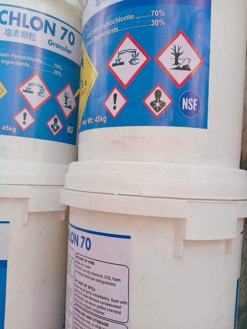 Fuji-Chlon Pool Chlorine Disinfectant, Beauty & Personal Care ...