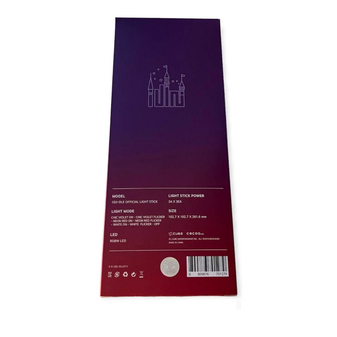 (G)I-DLE Official Light Stick IDLE G-IDLE (Ready Stock), Hobbies & Toys ...