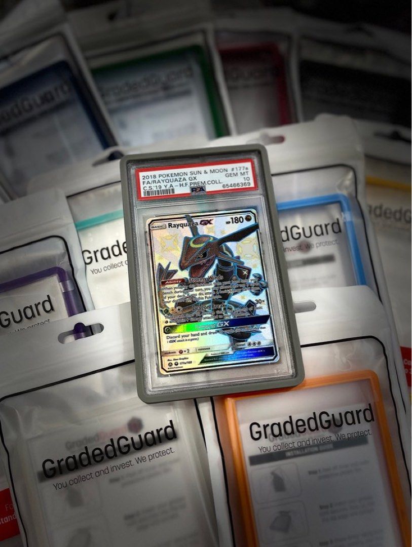 GradedGuard case bumper PSA BGS slabs, Hobbies & Toys, Toys & Games on ...