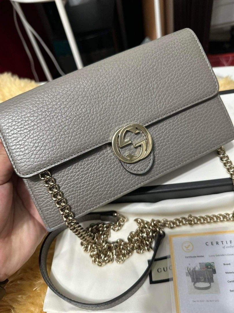 Gucci Interlocking woc, Luxury, Bags & Wallets on Carousell