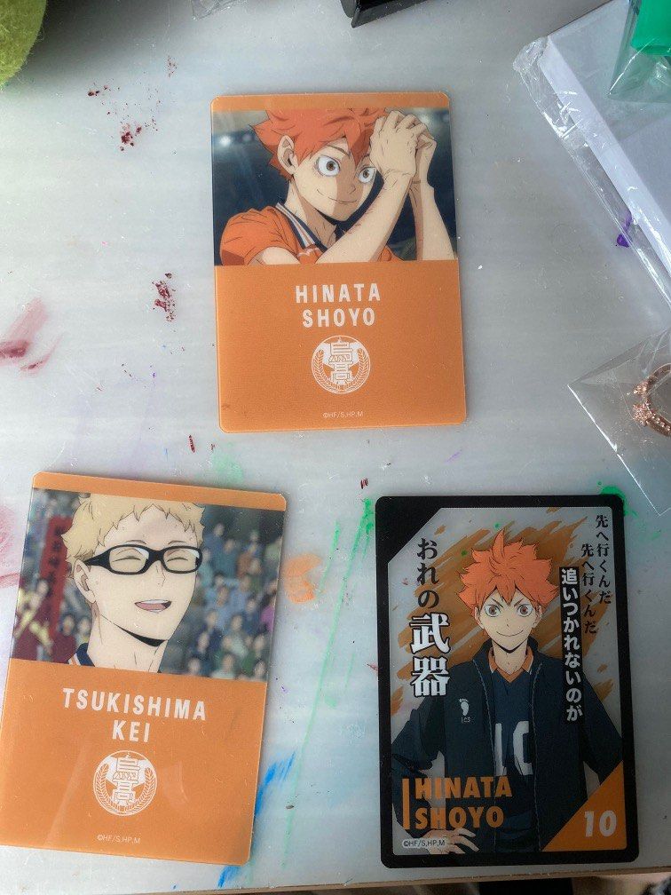 haikyuu clear cards, Hobbies & Toys, Memorabilia & Collectibles, J-pop ...