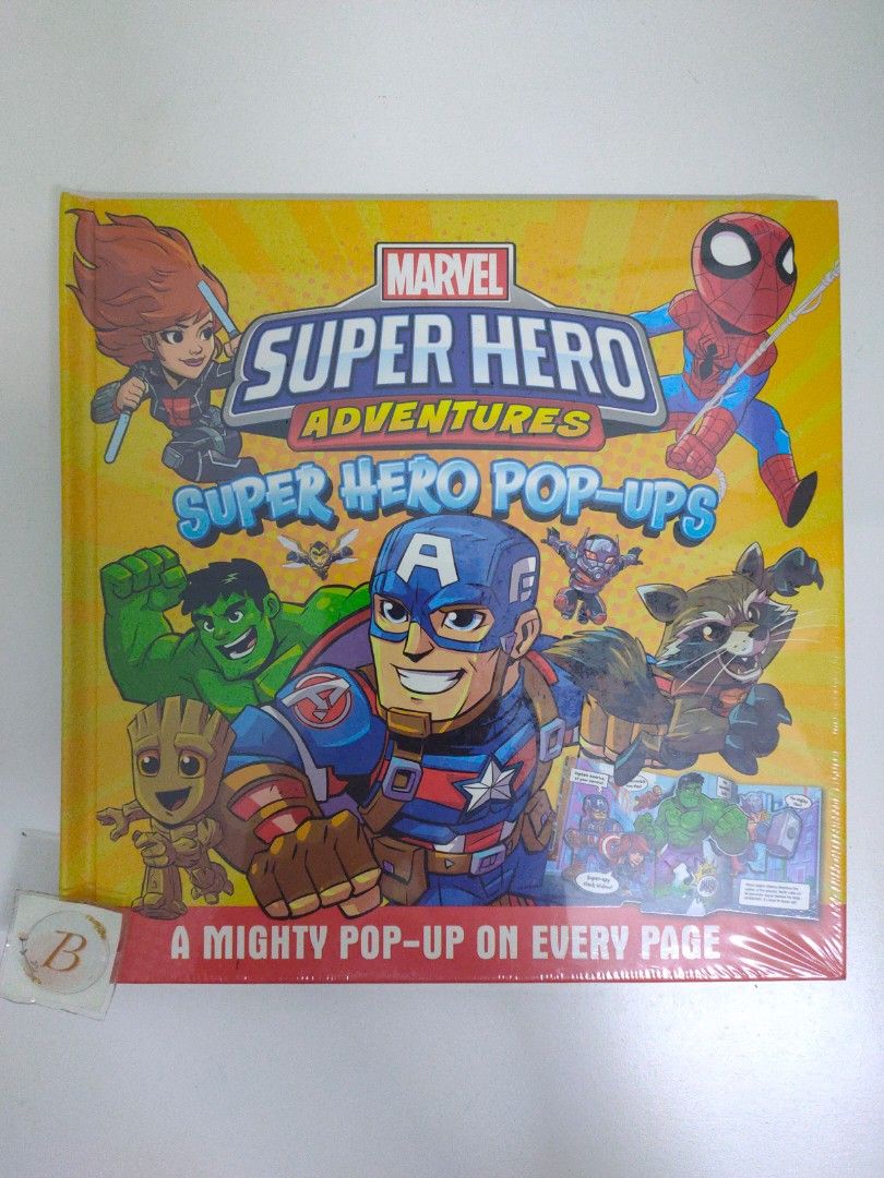 (Hardcover) Marvel Super Hero Adventures: Super Hero Pop-Ups (Children ...