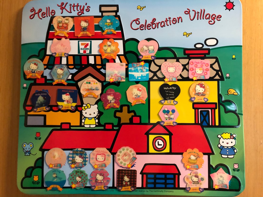 Hello Kitty 31 years magnet collection, Hobbies & Toys, Memorabilia ...