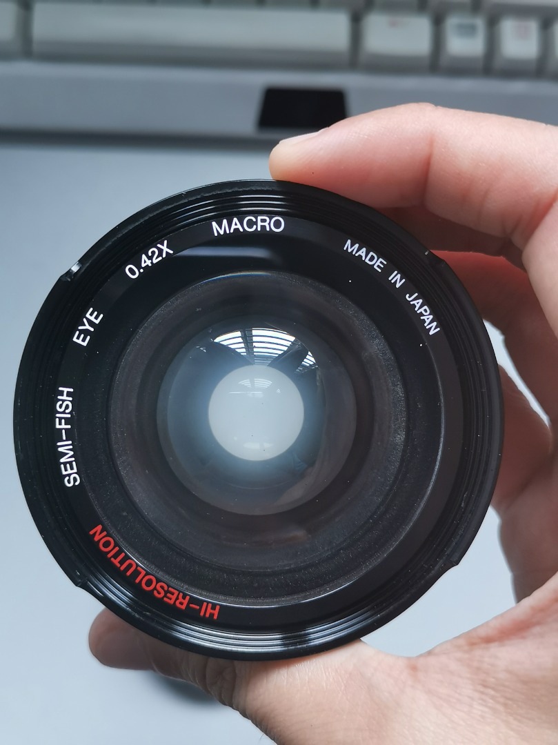 Hi-Resolution Semi-Fish Eye Convert, Photography, Lens & Kits on Carousell