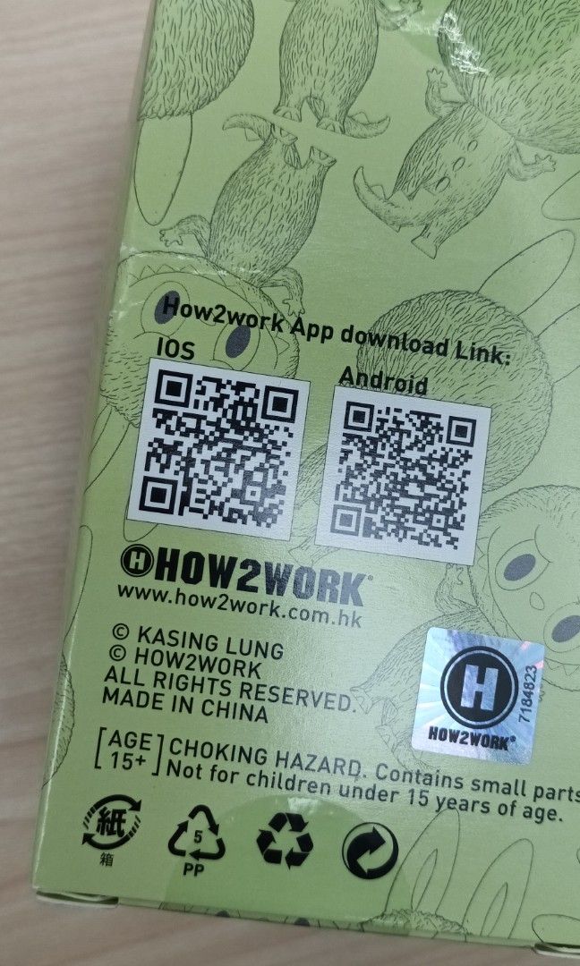 how2work kasing lung the monster mini zimomo 夜光 labubu gojimomo 殘盒, 興趣及遊戲, 玩具 & 遊戲類 - Carousell