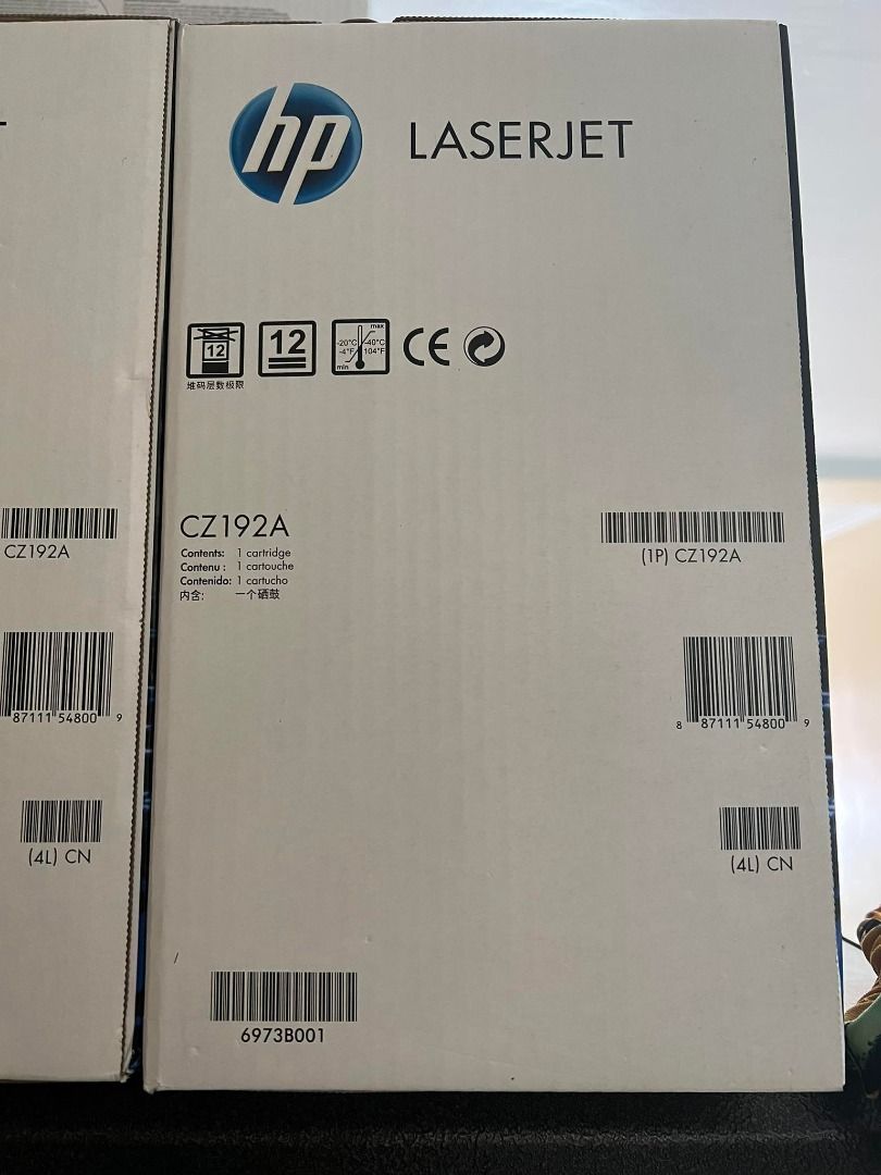 HP 93A Black Original LaserJet Toner Cartridge, Computers & Tech ...