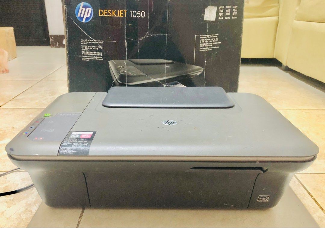 HP Deskjet 1050 All-in-One Printer, Computers & Tech, Printers ...