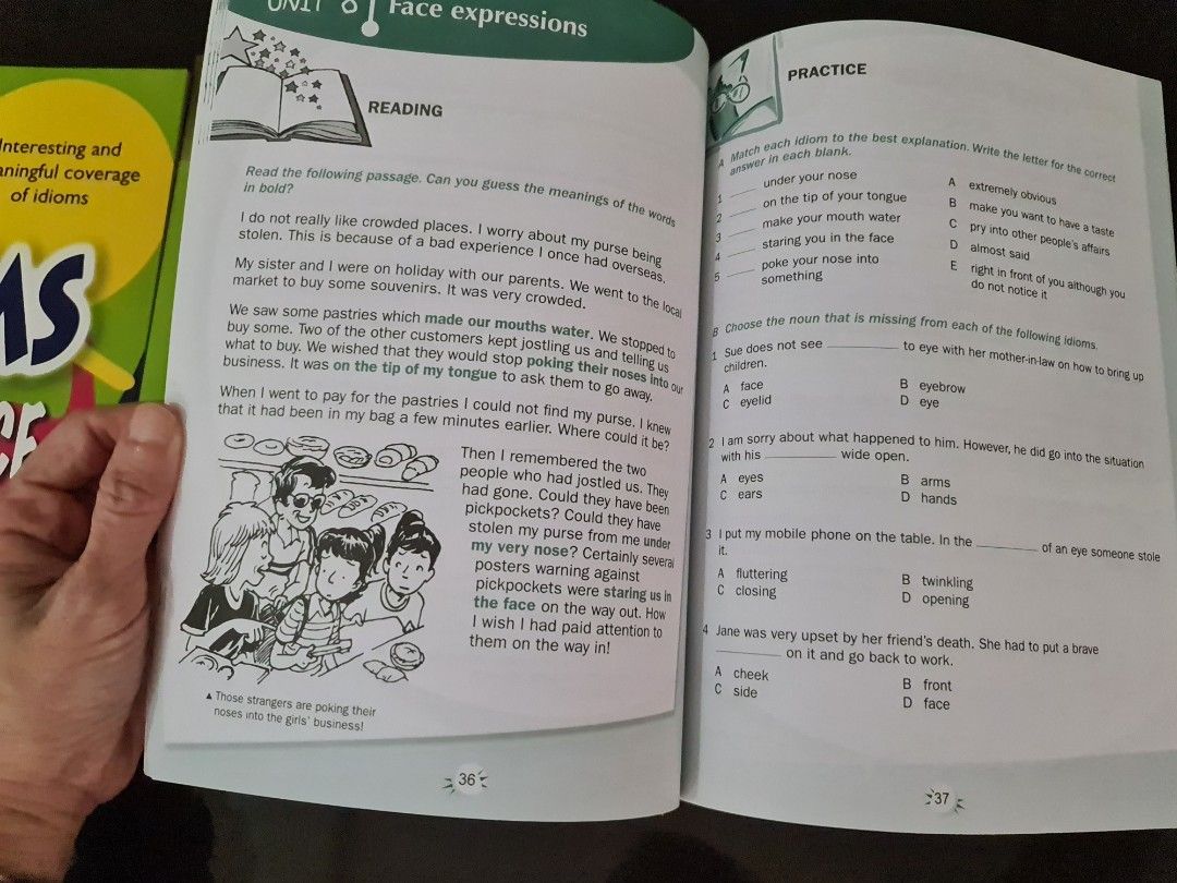 Idioms for Practice 1, 2 and 3, Hobbies & Toys, Books & Magazines ...