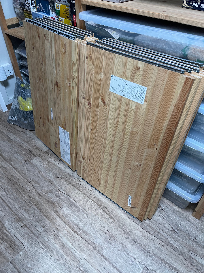 Ikea Ivar 83cm x 50cm shelves 11 pieces, Furniture & Home Living ...