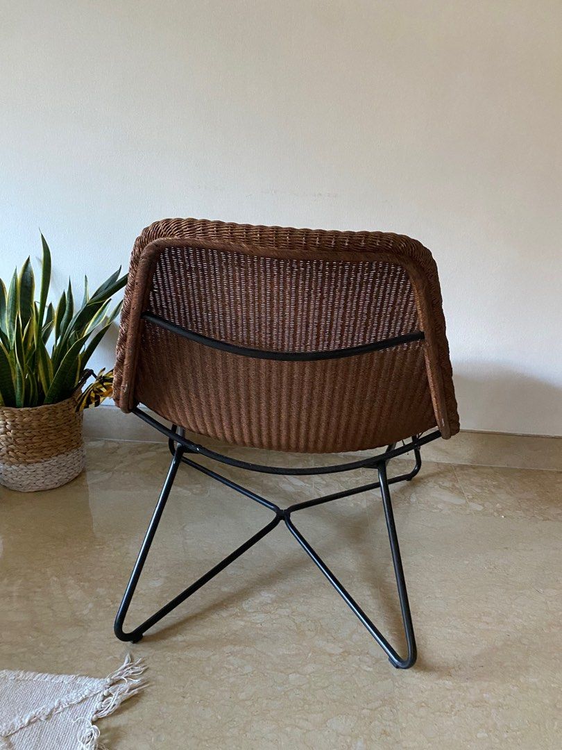 Ikea rattan chair radviken , Furniture & Home Living, Furniture, Chairs ...