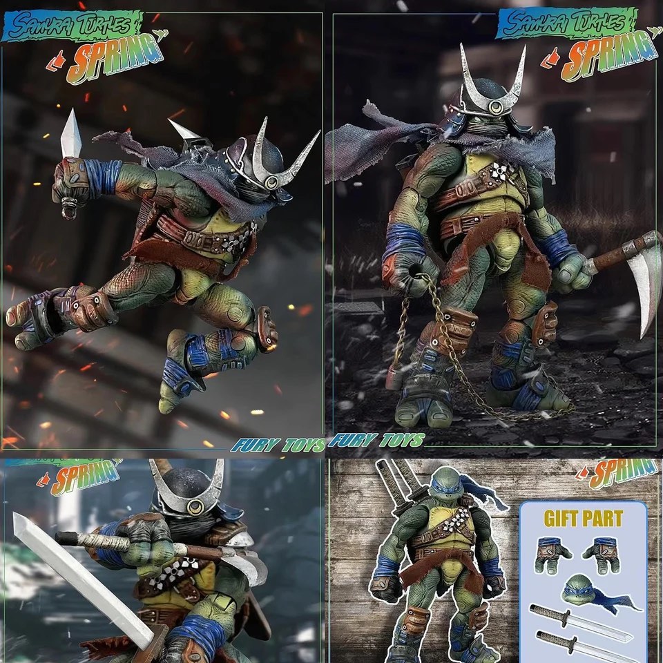 [In hand] Fury Toys 1/12 Samurai Turtles Wave 1 Assassin Spring ...