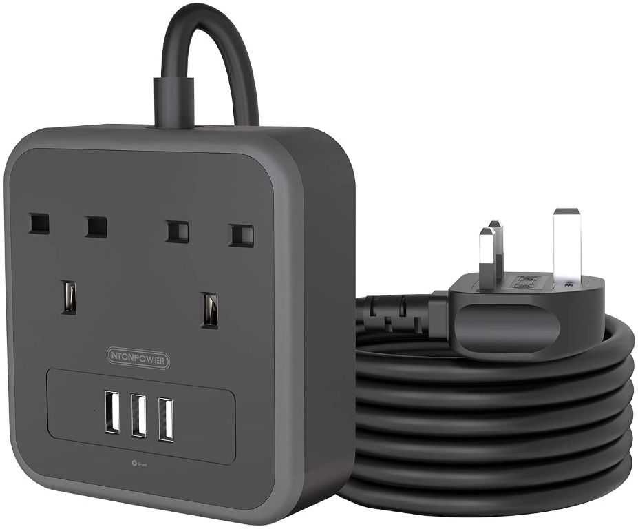 ~instock~ USB Power Strip with 3 Meter Extension Cord, NTONPOWER ...