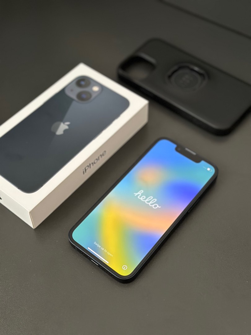 Iphone 13 mini 256GB midnight blue, Mobile Phones & Gadgets, Mobile ...