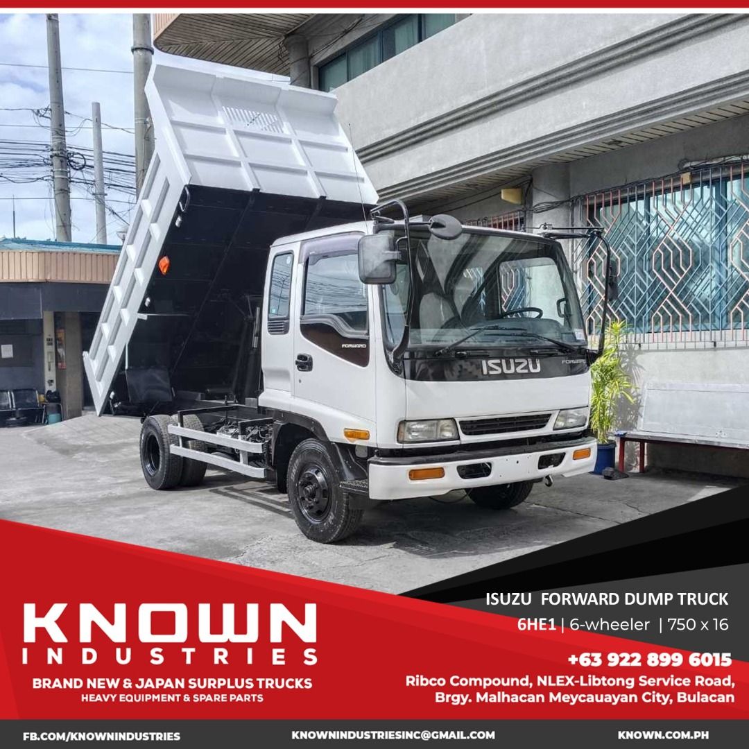 JAPAN SURPLUS ISUZU FORWARD DUMP TRUCK 6-WHEELER 2021, Special Vehicles ...