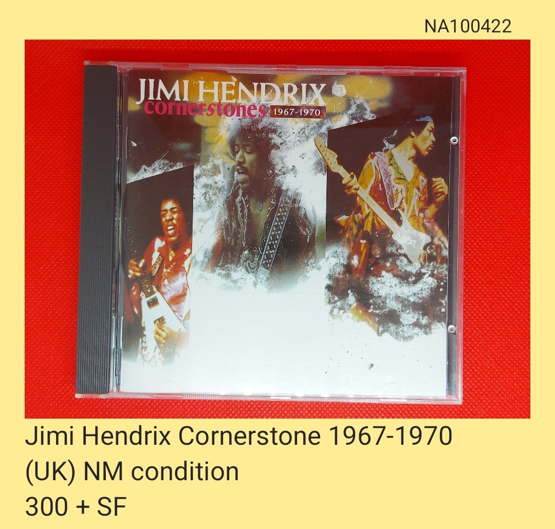 Jimi Hendrix Cornerstone 1967 - 1970 CD (unsealed), Hobbies & Toys ...