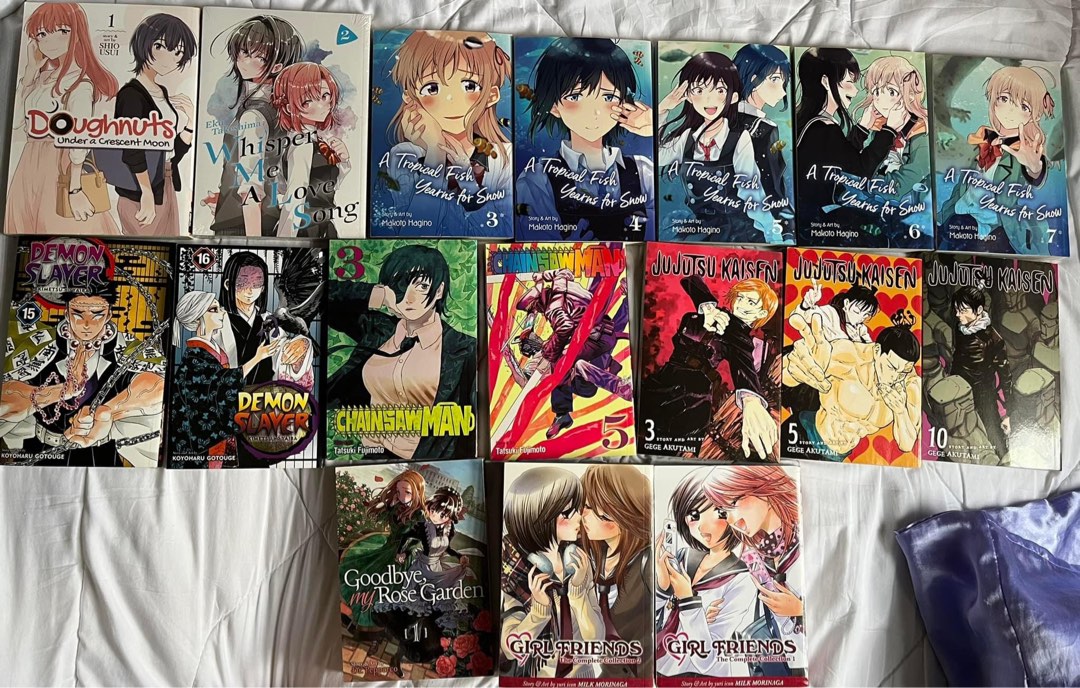 JJK CSM YURI GL Manga, Hobbies & Toys, Books & Magazines, Fiction & Non ...