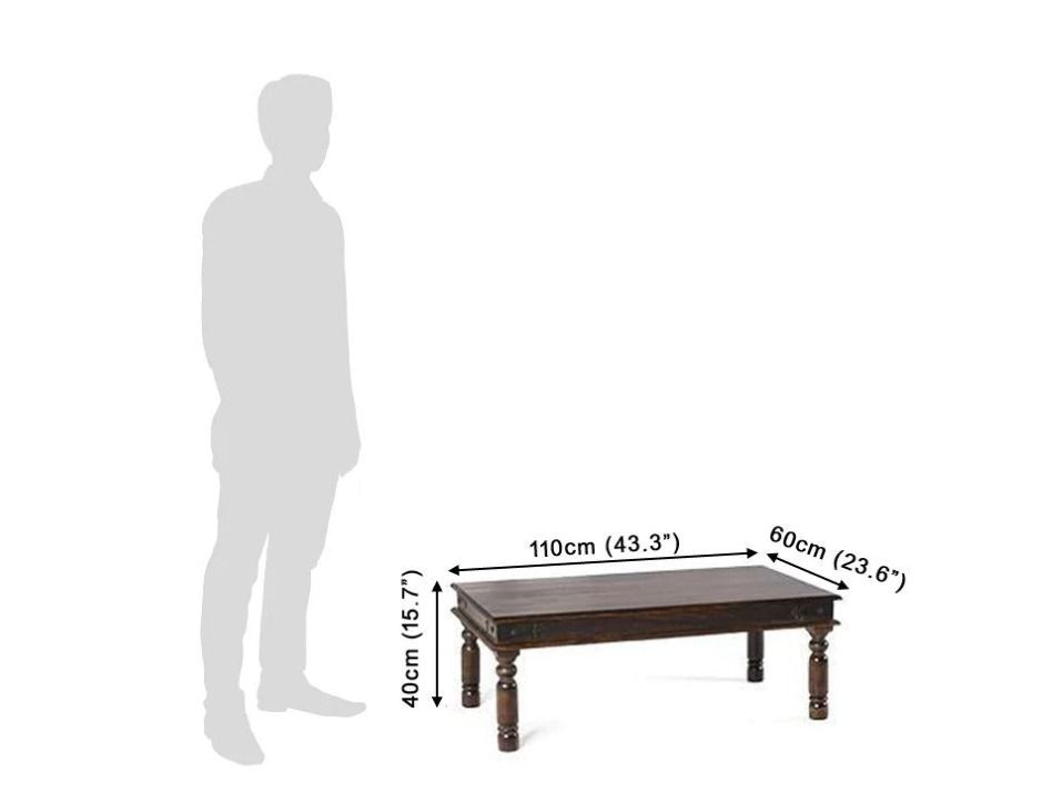 Jodhpuri Solid Wood Table ( Rajasthan, India) - heavy Vintage ...