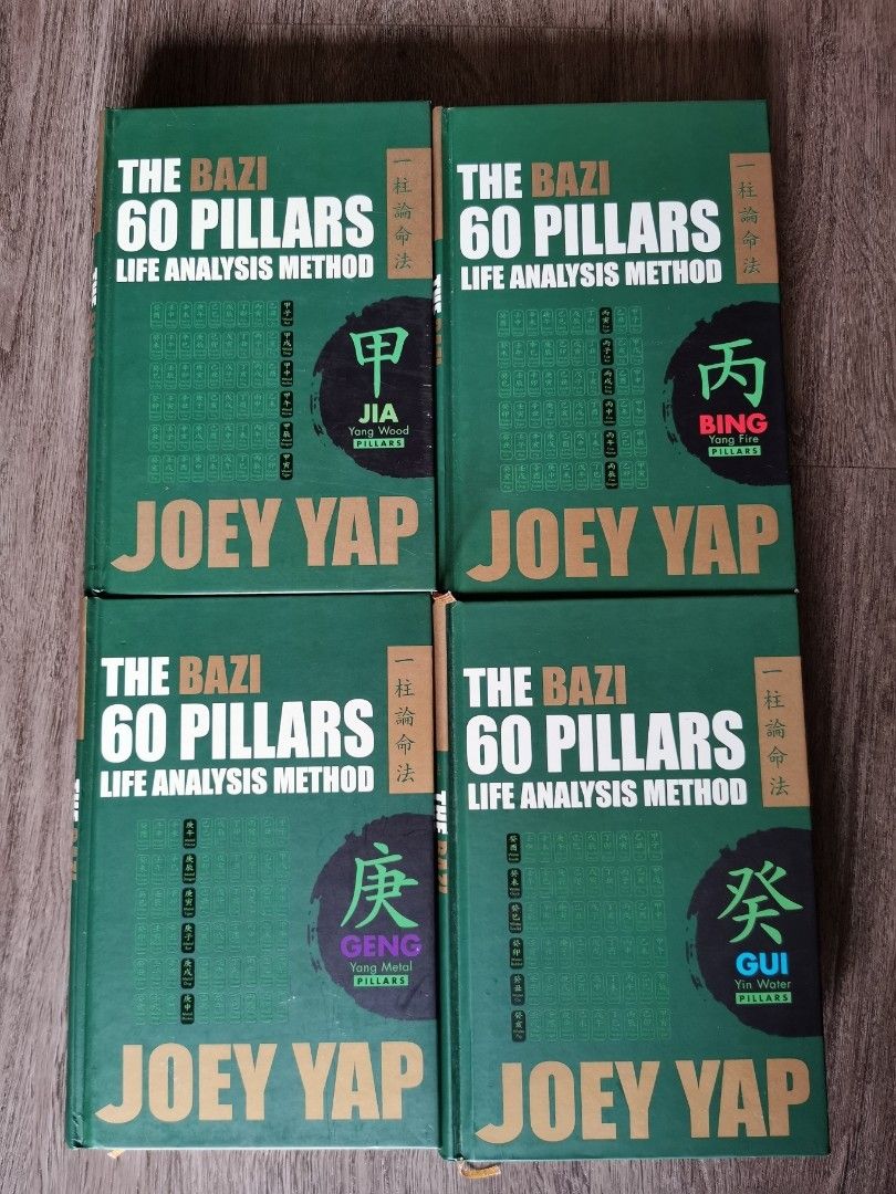 Joey yap The Bazi 60 pillars, Hobbies & Toys, Books & Magazines ...
