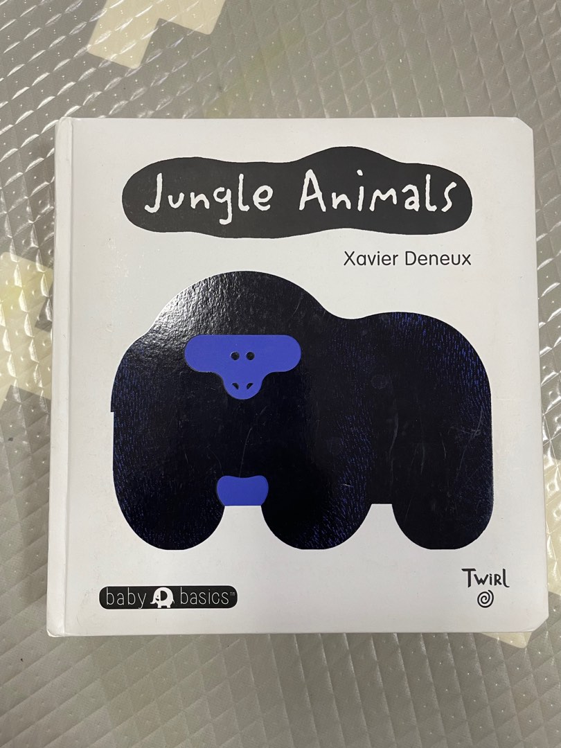 Jungle animals by Xavier Denuex, 興趣及遊戲, 書本 & 文具, 小朋友書 - Carousell