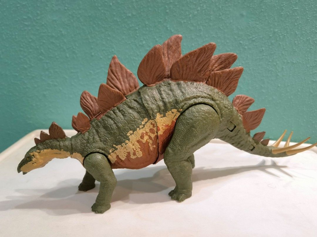 Jurassic World Mattel Dinosaur (Edmontosaurus, Stegosaurus and Scorpio ...