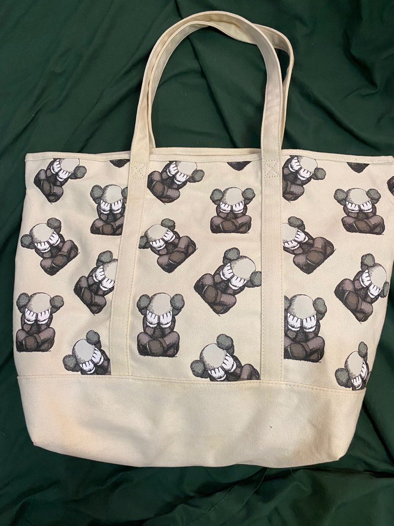 Kaws Tokyo First Tote Bag, Women's Fashion, Bags & Wallets, Tote Bags ...