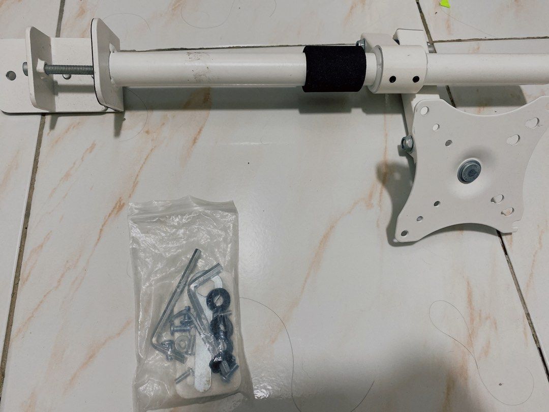 KENLEI Single Monitor Bracket Mount C-Clamp and Grommet Options ...