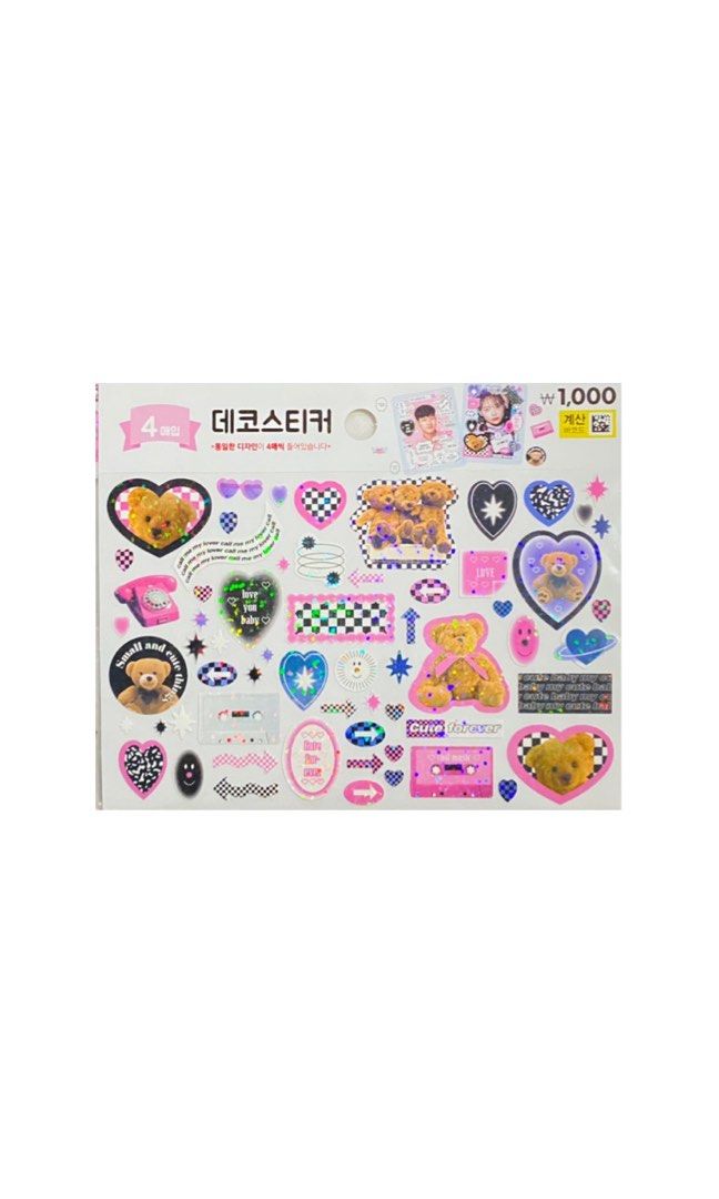 korea daiso deco stickers, Hobbies & Toys, Stationery & Craft, Art ...