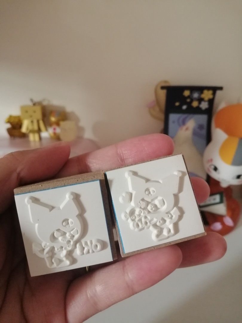 Kuromi stamp, Hobbies & Toys, Stationary & Craft, Art & Prints on Carousell