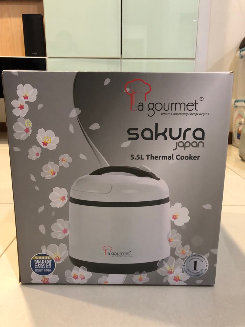 La Gourmet 5.5L Thermal Cooker, TV & Home Appliances, Kitchen ...