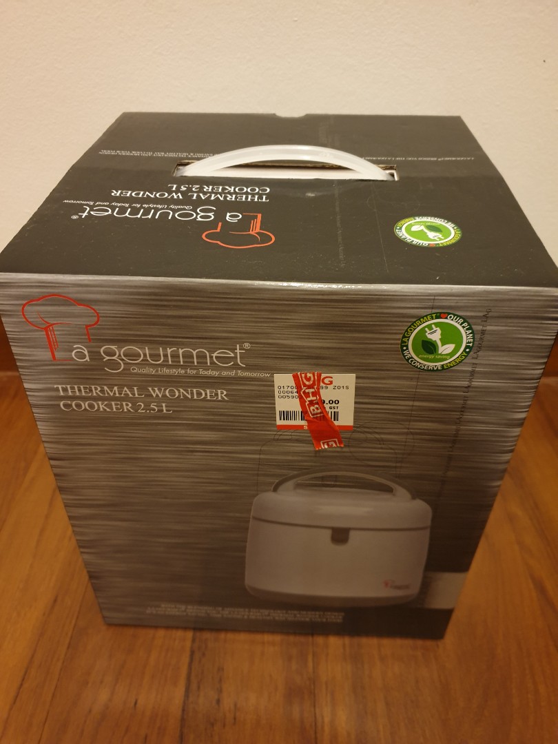 La Gourmet thermal wonder cooker 2.5L, TV & Home Appliances, Kitchen ...