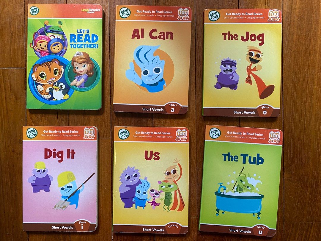 Leapfrog books , 6 ea, Hobbies & Toys, Books & Magazines, Children's ...