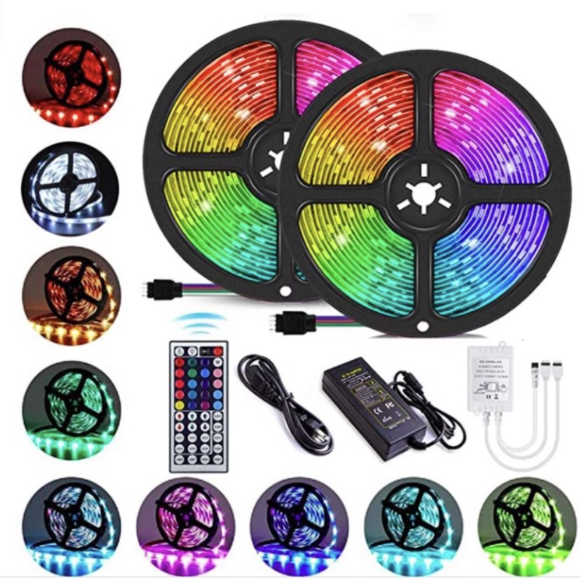 led colour strip light 10m, Furniture & Home Living, Lighting & Fans ...