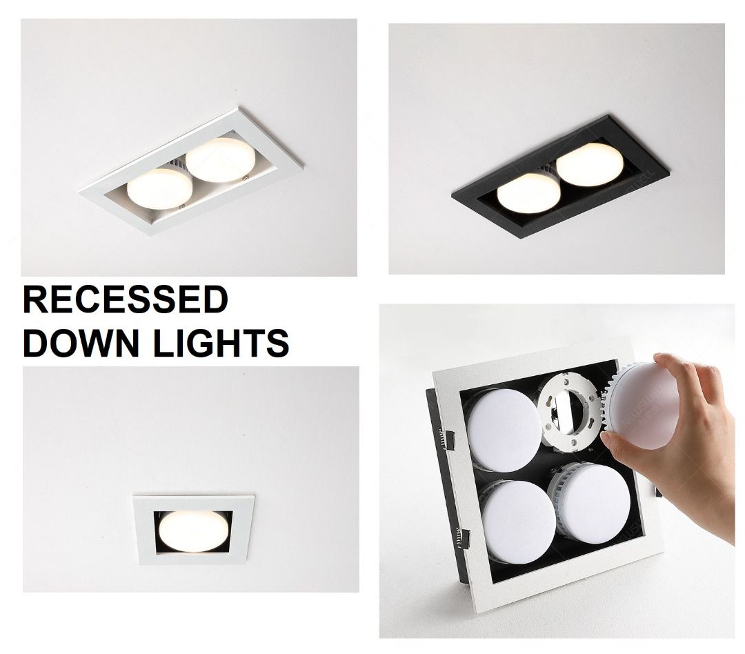 LED GX53 Recessed/ Surface mounted Down light - Groupbuy, Furniture ...