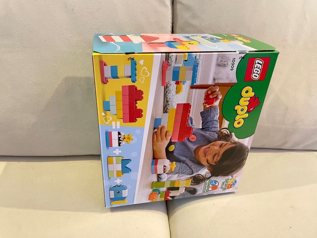 LEGO DUPLO Classic 10909 Heart Box Building Kit (80 Pieces), Hobbies ...