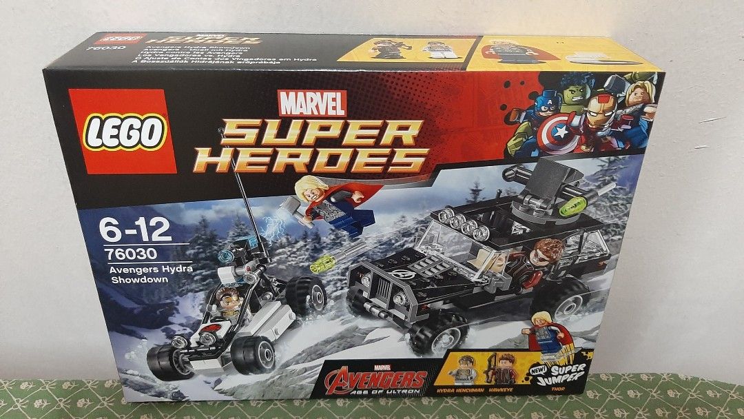 LEGO Marvel Super Heroes/ Avengers Age of Ultron 76030 - Avenger's ...