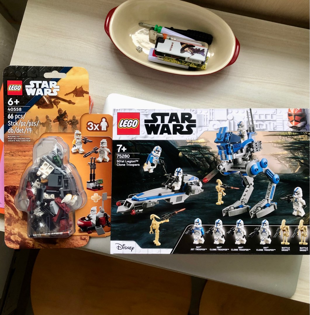 LEGO Star Wars 40558 Trooper Command Station + 75280 501st Legion ...