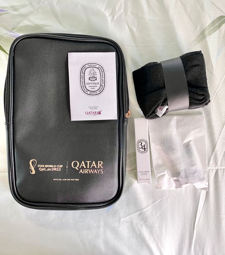 Limited Edition Qatar FIFA World Cup 2022 Toiletry Bag + Diptyque ...
