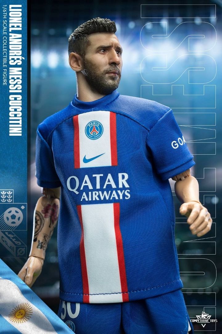 Lionel Messi - Competitive Toys COM001 1/6th scale, Hobbies & Toys ...