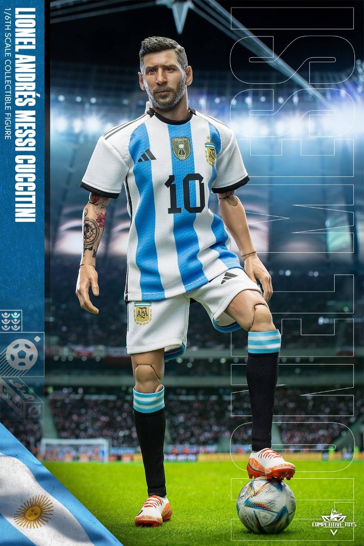 Lionel Messi - Competitive Toys COM001 1/6th scale, Hobbies & Toys ...