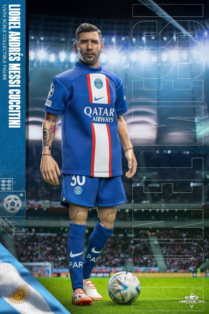 Lionel Messi - Competitive Toys COM001 1/6th scale, Hobbies & Toys ...