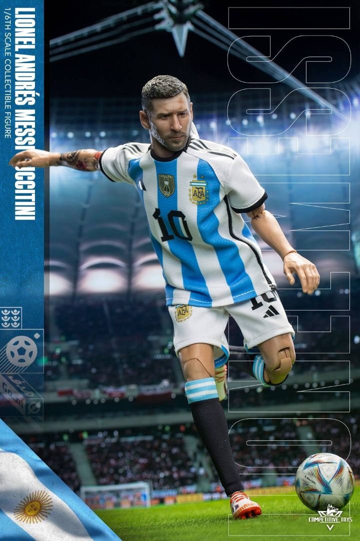 Lionel Messi - Competitive Toys COM001 1/6th scale, Hobbies & Toys ...