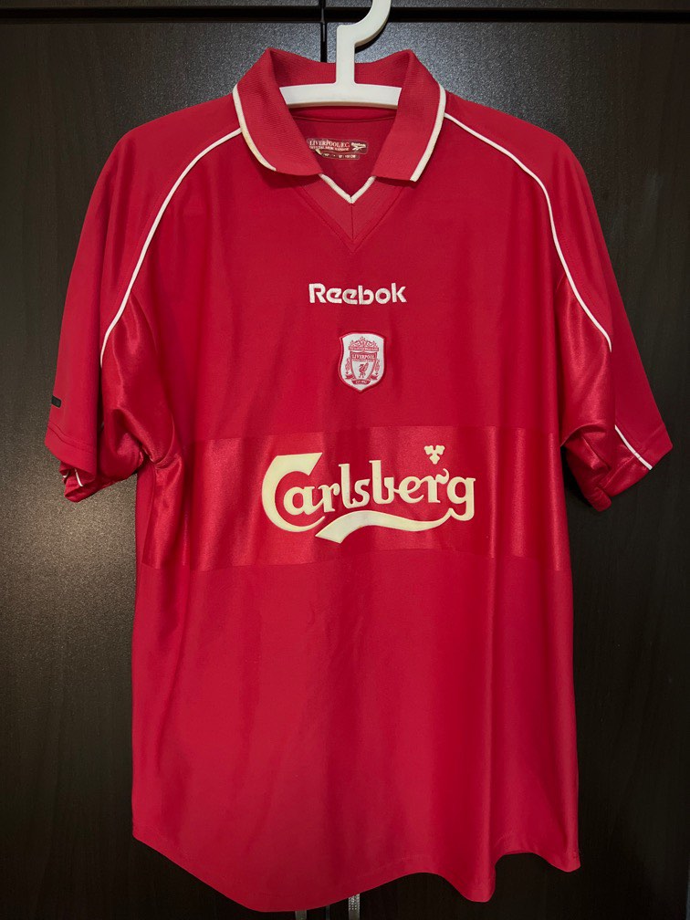 Liverpool FC Reebok Home Jersey 2000/2002, Men's Fashion, Activewear on ...