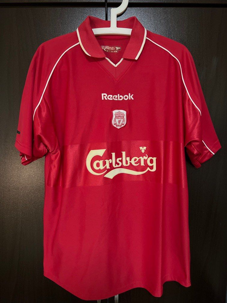 Liverpool FC Reebok Home Jersey 2000/2002, Men's Fashion, Activewear on ...