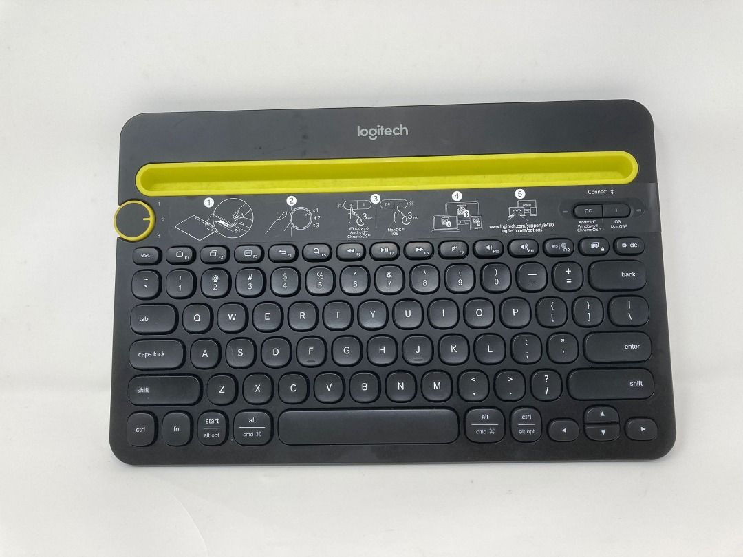 Logitech Bluetooth Multi Device Keyboard K480 Computers Tech Parts Accessories Computer